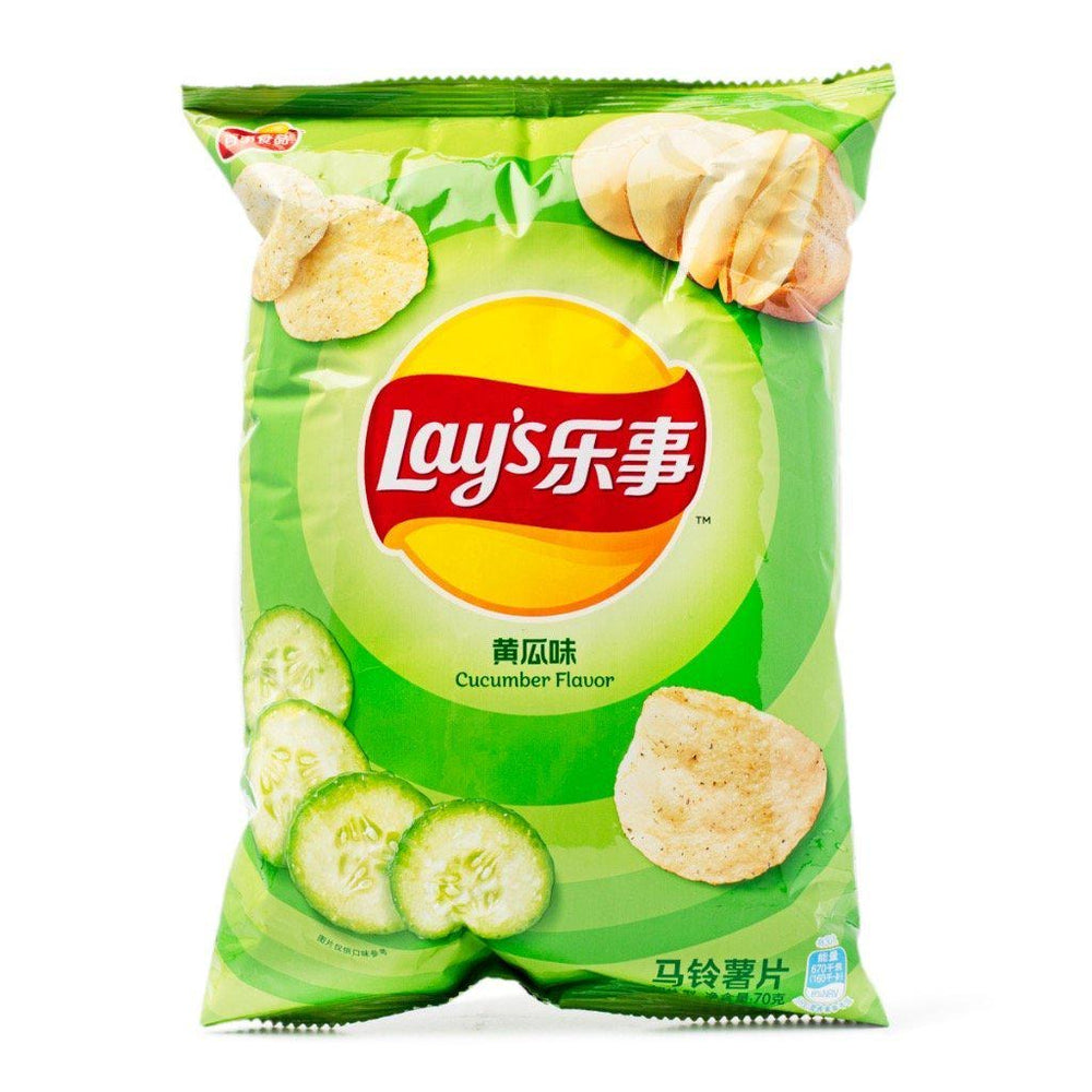 Exotic Lays Potato Chips | Snack Food | Lays Cucumber Chips